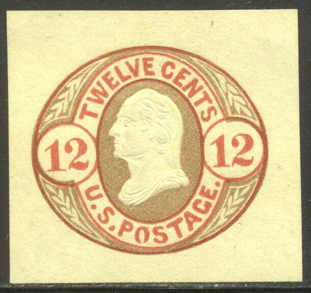 U.S. #U42 Unused VF - 12c Brown and Red | United States, Postal ...