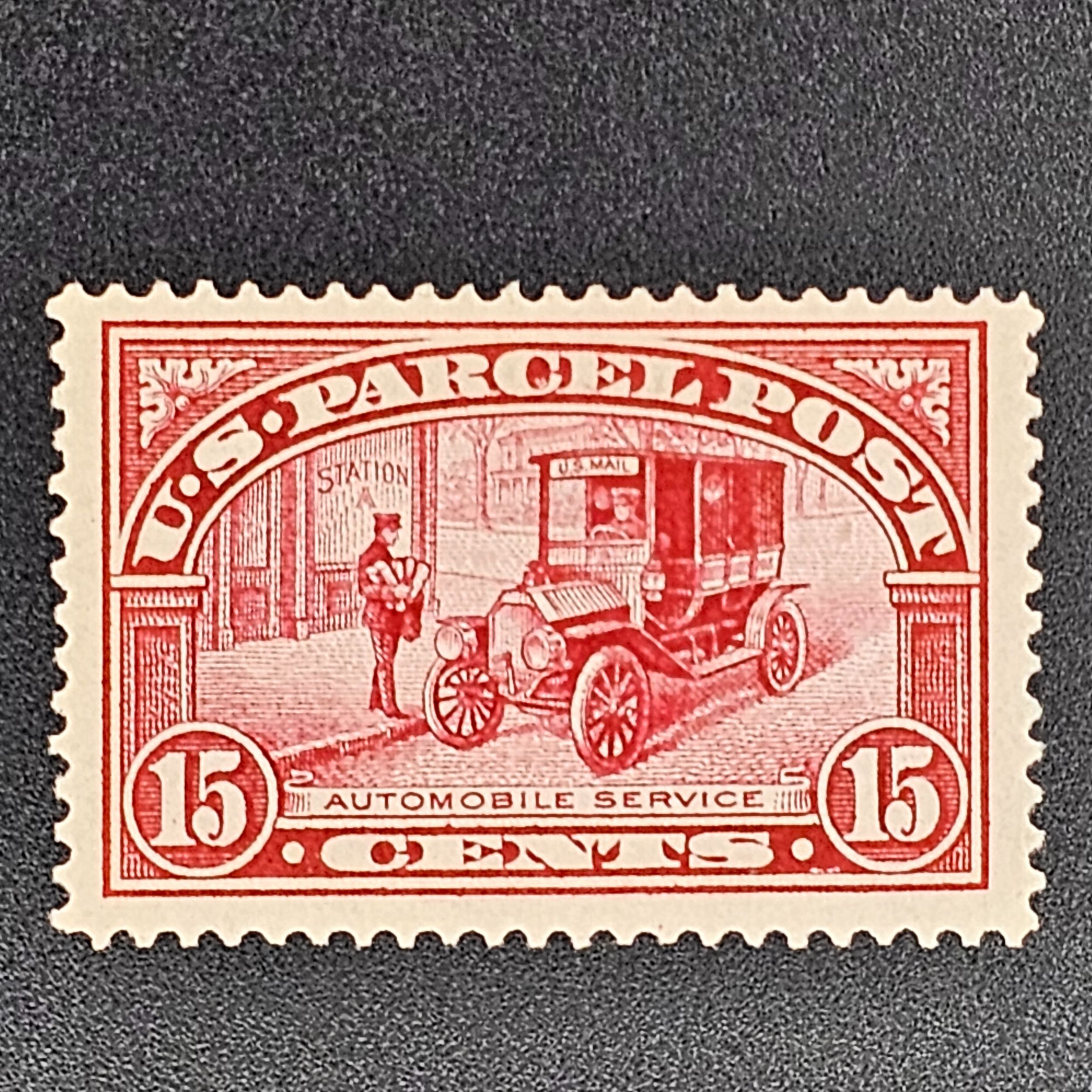 Q7 Parcel Post 15 cent great color and margins OG-H | United States ...