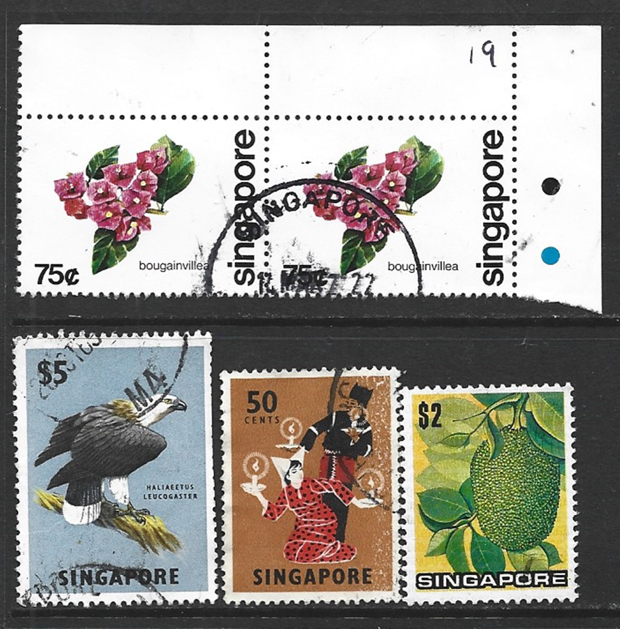 Collection LOT 13292 Singapore 5 Stamps 1963+ | Asia - Singapore ...