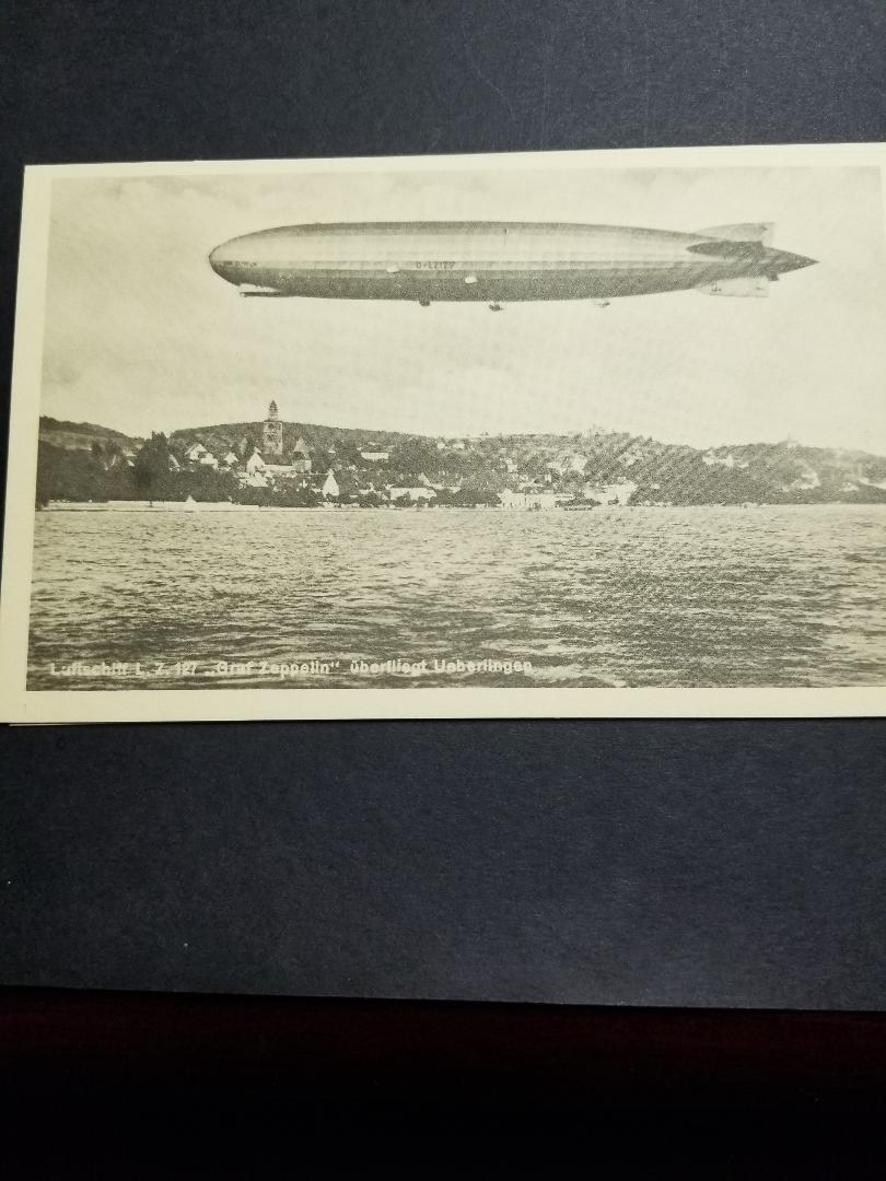 German Post Card, unused, 'Graf Zepplin" | Europe - Germany & Colonies ...