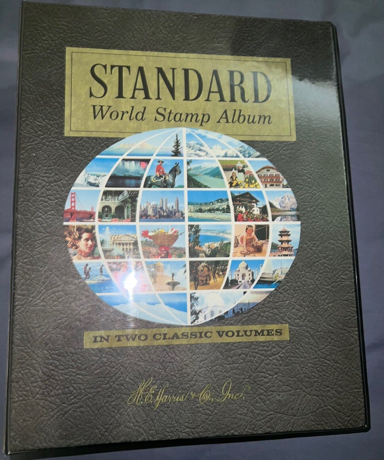 Harris STANDARD World Stamp Album in Classic 2-Volumes + 1983 & 1984 ...