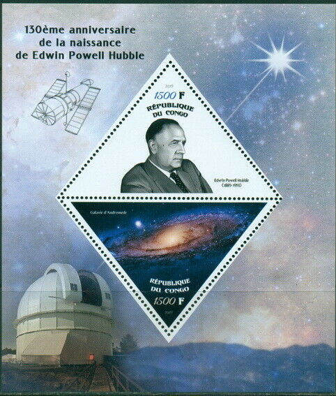 2019 Edwin Hubble 130th birth anniversary space astronomy telescopes ...
