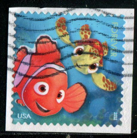 4679 US (45c) Disney-Pixar: Finding Nemo SA, used on paper | United ...