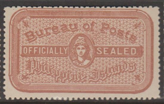 Philippines Scott #OX1 Stamp - Mint Single | Asia - Philippines, Back ...