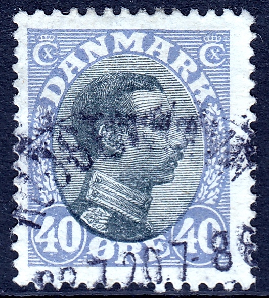 Denmark - Scott #117 - Used - Light crease - SCV $8.50 | Europe ...