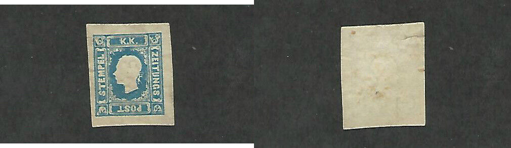 Austria, Postage Stamp, #P5 Mint Repaired Tear, 1858 | Europe - Austria ...