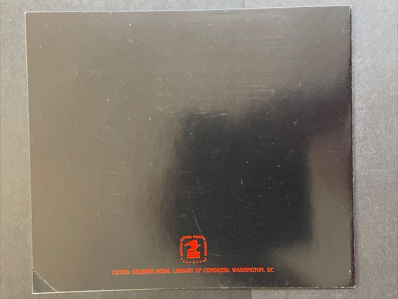 1982 Library of Congress Stamp First Day Ceremony Program Sc# 2004 ...