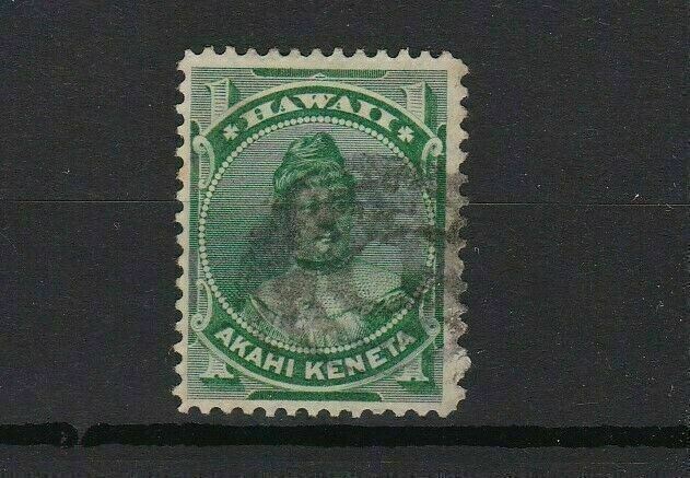 hawaii 1875 - 1886 1 cent used stamp r13063 | United States, Stamp ...
