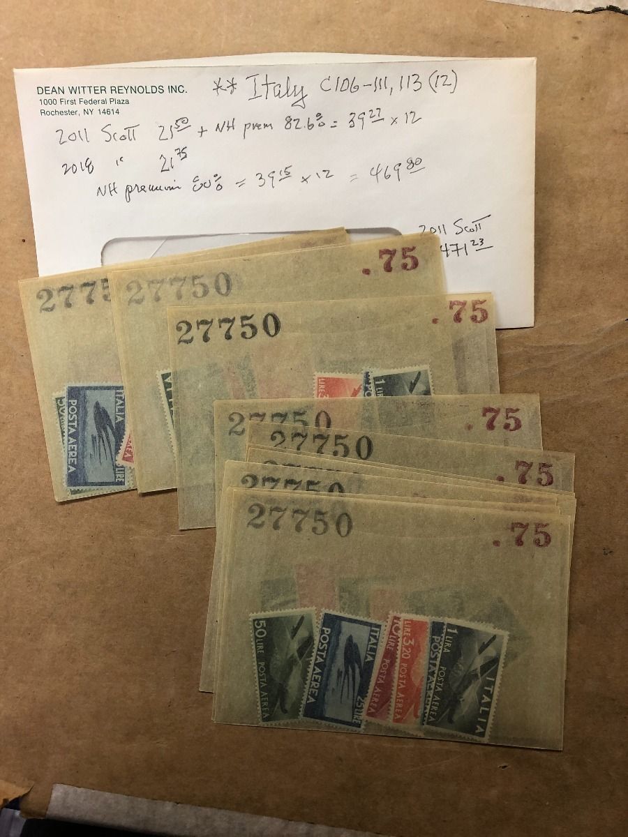 Italy – Mint & Used Stock Selection of Thousands – 419804 | Europe ...