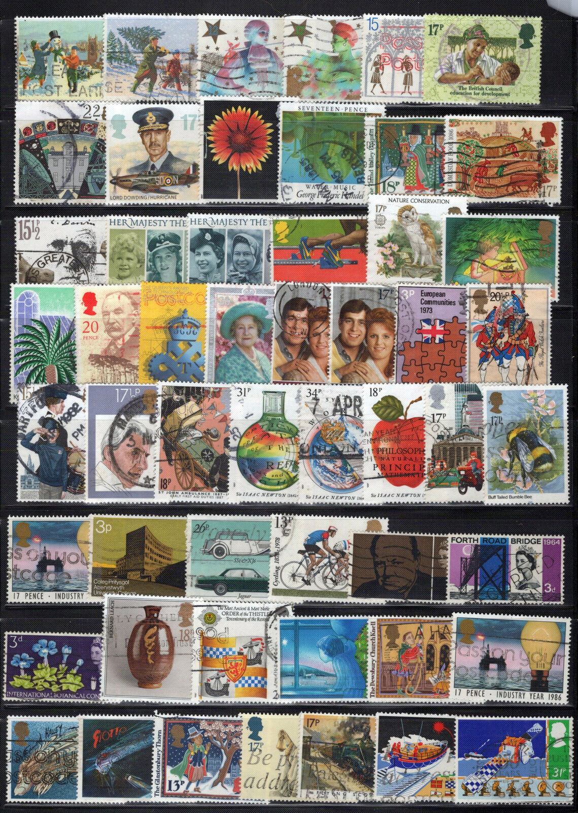 Great Britain All Different Stamp Collection Catalog Ignored ZAYIX ...