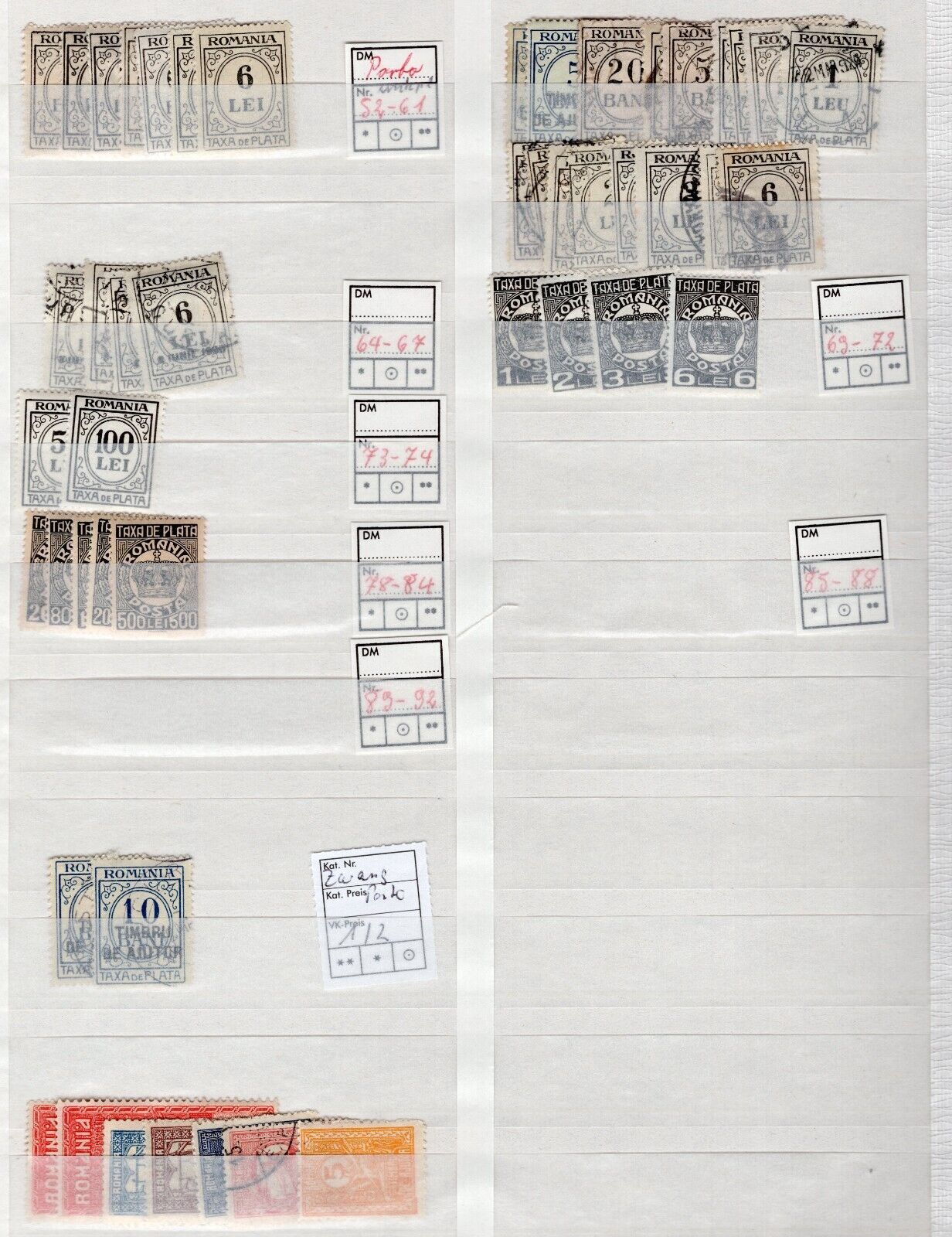 Romania 1880-1970S Interesting Lots of Back of the Book Material SEE ...