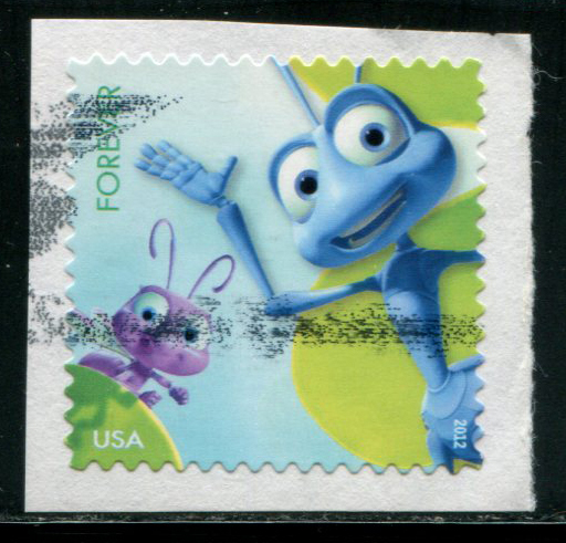 4677 US (45c) Disney-Pixar: A Bugs Life SA, used on paper | United ...