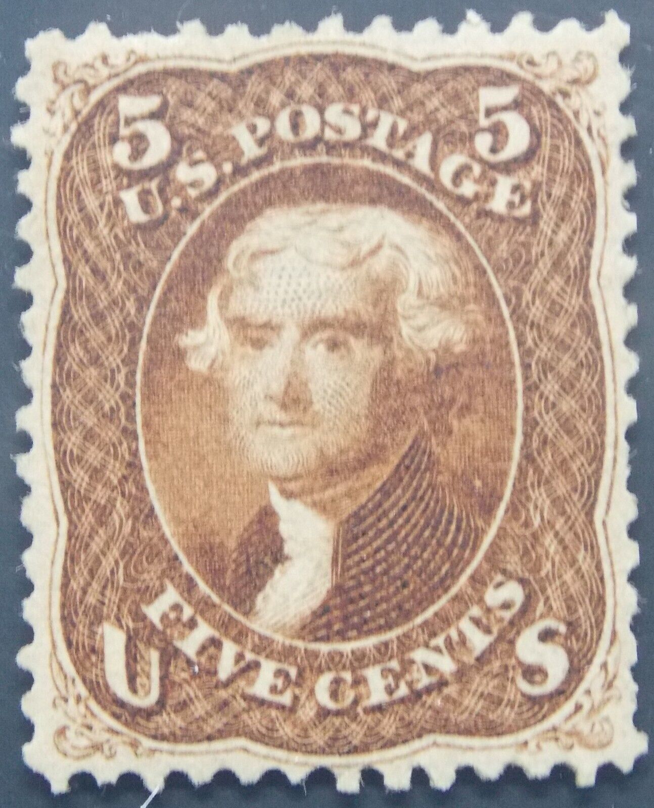 US Scott #75 Mint Extra Fine Part Original GUM With Apex Cert AK 6/3/24 ...