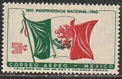 MEXICO C250, 50¢ Sesquicentennial Mexican Independence. MINT, NH. VF ...