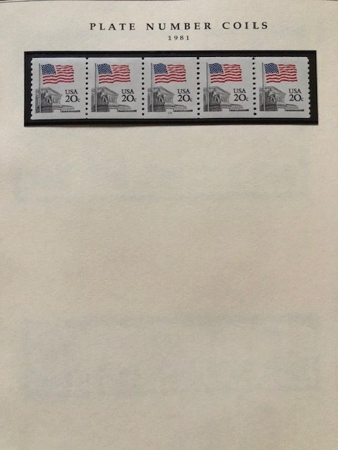 United States Plate# Coil Strips - 18 Different Strips - See Scans ...