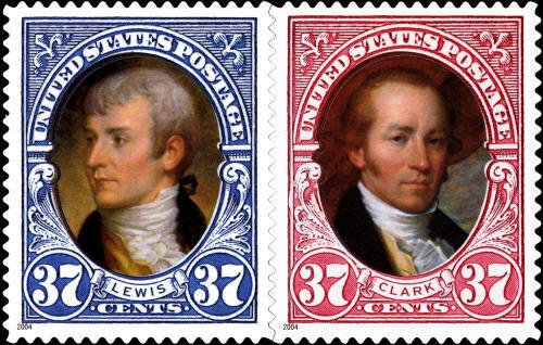 3855-3856 37c Lewis & Clark Set of Singles | United States, General ...