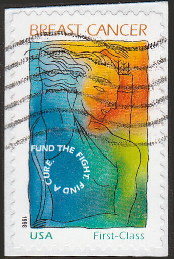 # B1 Used Breast Cancer Research | United States, Semi-Postal Stamp ...