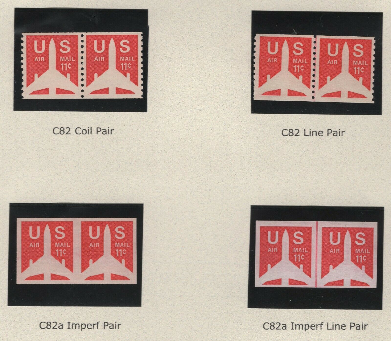 #C82a Pair & Line Pair Plus, XF OG NH - Free Next Day Shipping Orders ...