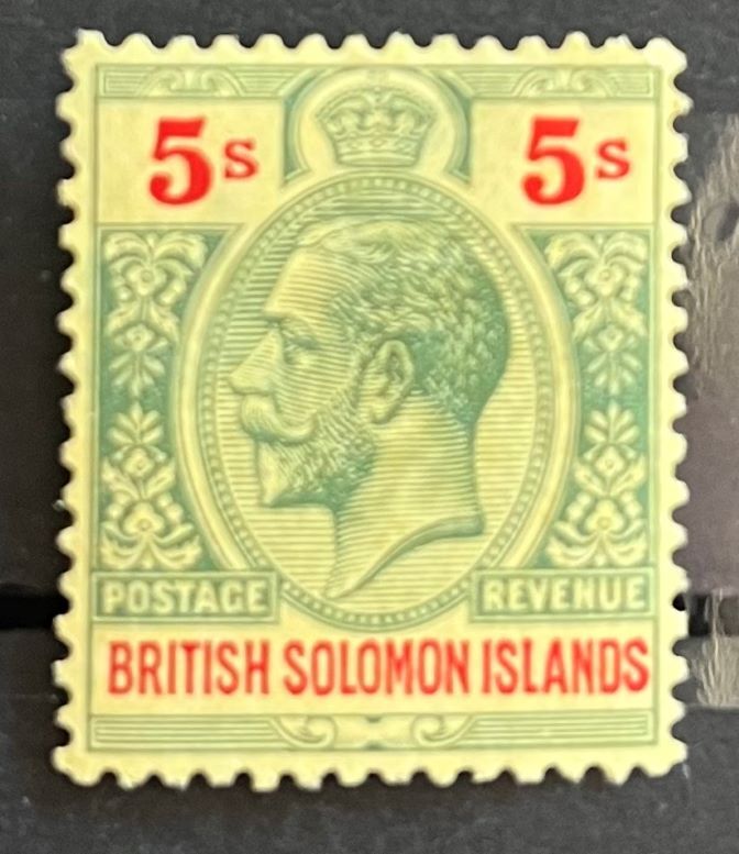 Br. Solomon Islands #55 MH- SCV=$42.50 | Australia & Oceania - Solomon ...