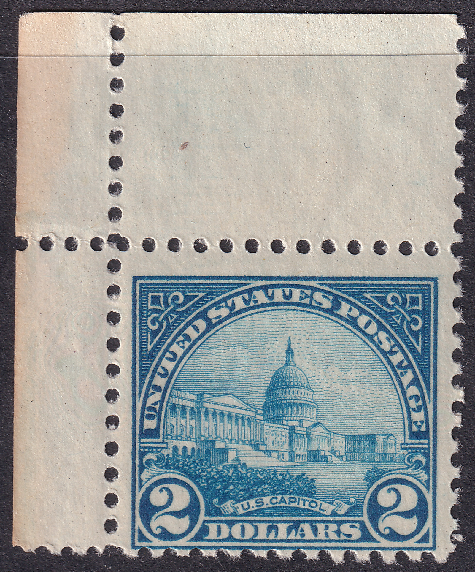 #572 Mint NH, Fine+, Corner selvage (CV $120 - ID37802) - Joseph Luft ...