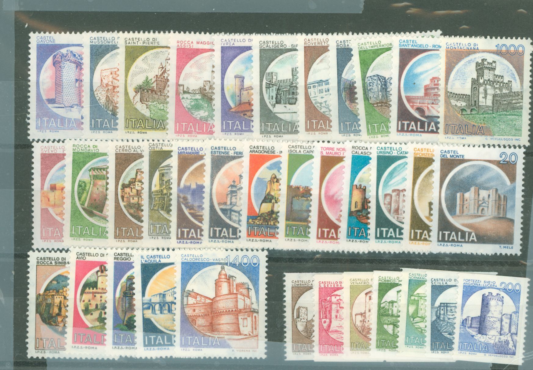 Italy #1408-31/1475-79/ Mint (NH) Single (Complete Set) | Europe ...