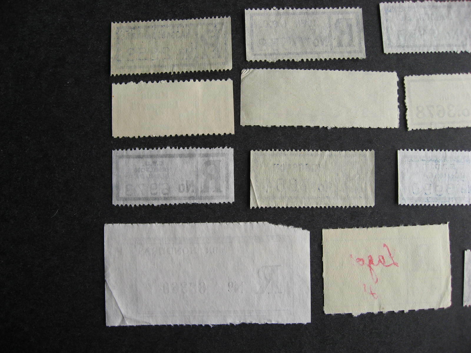 Registered,Registration labels 16 different U with interesting ...