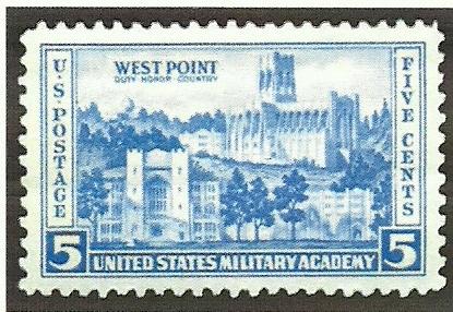 789 West Point Military Academy Superb stamp / HipStamp