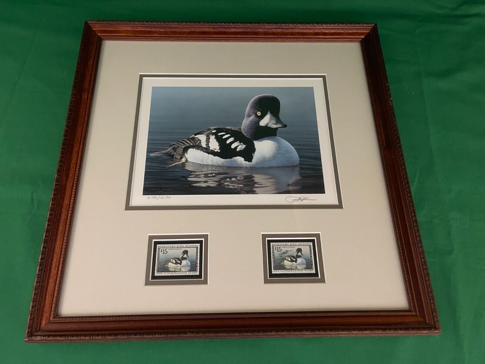 1998 Hunting Federal Duck Stamp Print #RW65 Barrow's Goldeneye by ...