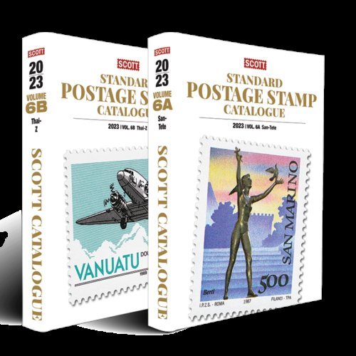 New 2023 Scott Standard Postage Stamp Catalogue US & Worldwide (SAN-Z ...