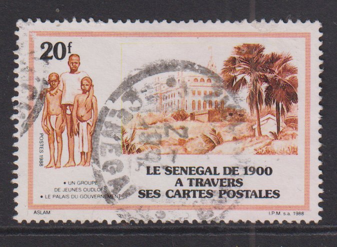 Senegal #794 used 1988 postcards 20fr | Africa - Senegal, General Issue ...
