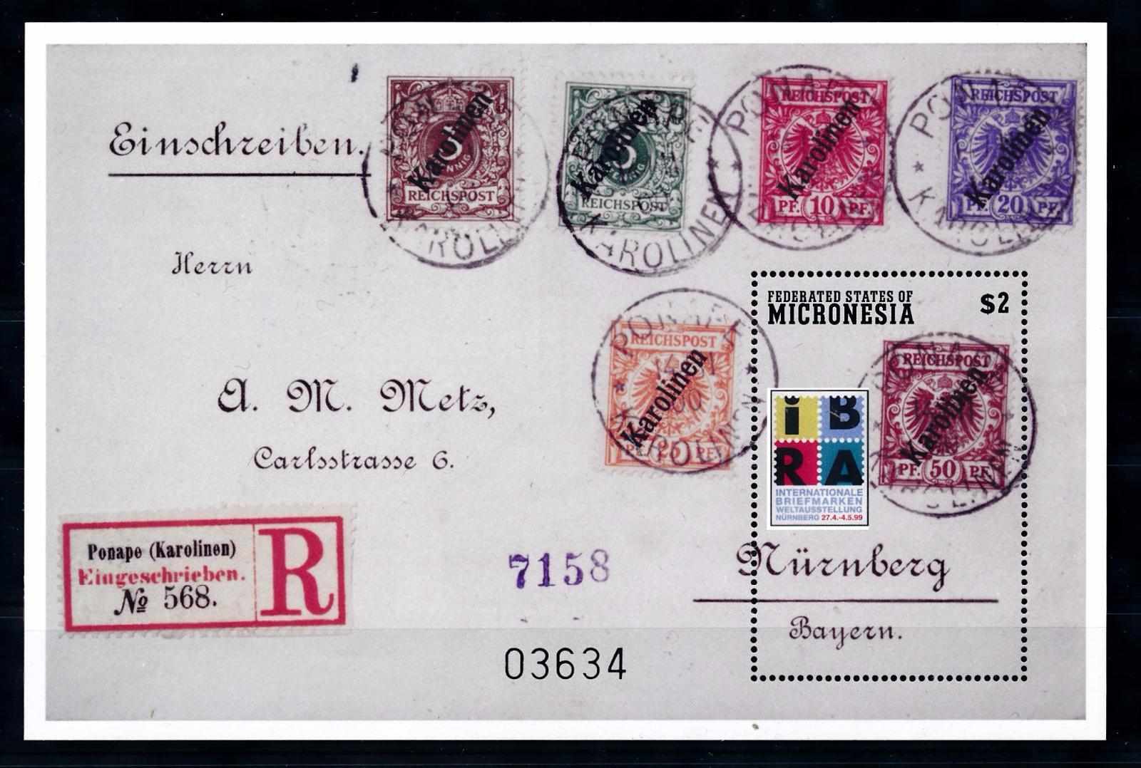 [56920] Micronesia 1999 Stamps on stamps MNH Sheet | Australia ...