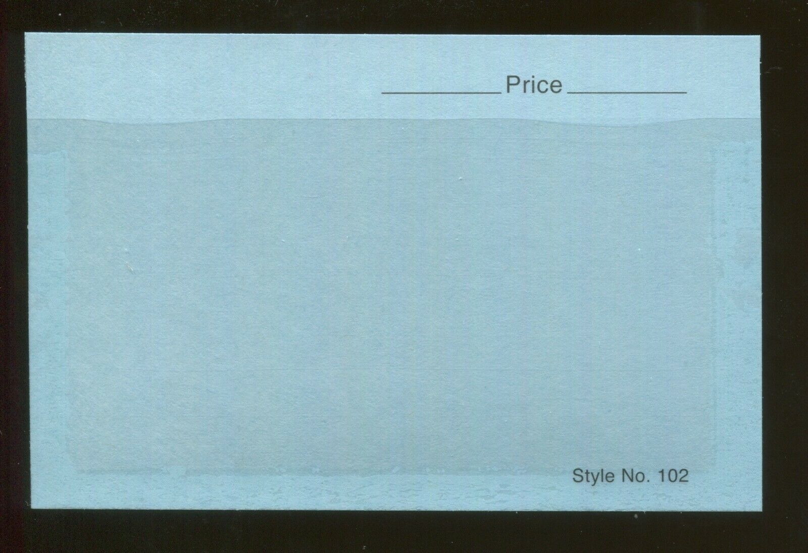 Box of 1000 Count 102 Blue Dealer Stamp Collector Stock Cards 4-1/4 x 2 ...