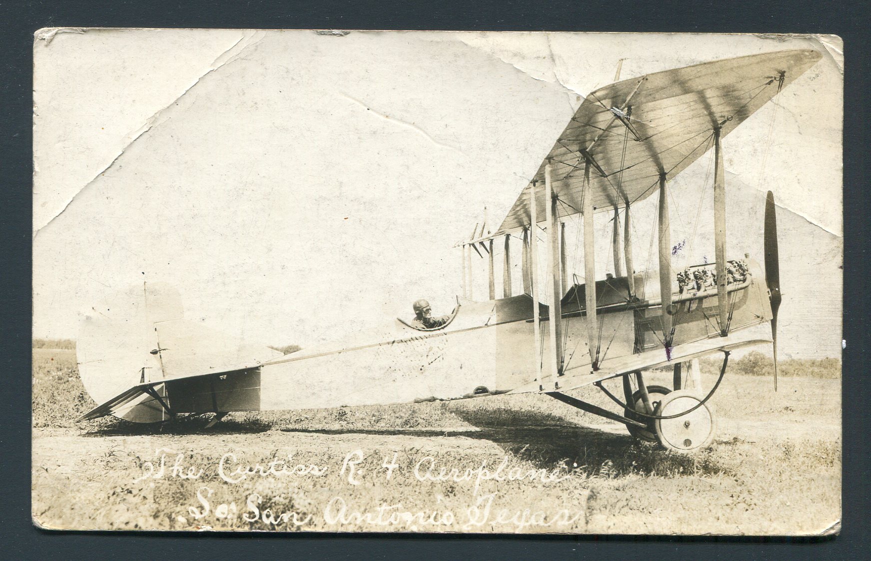 1917 WWI 21st Aero Squadron Camp Kelly San Antonio, Texas - Real Photo ...