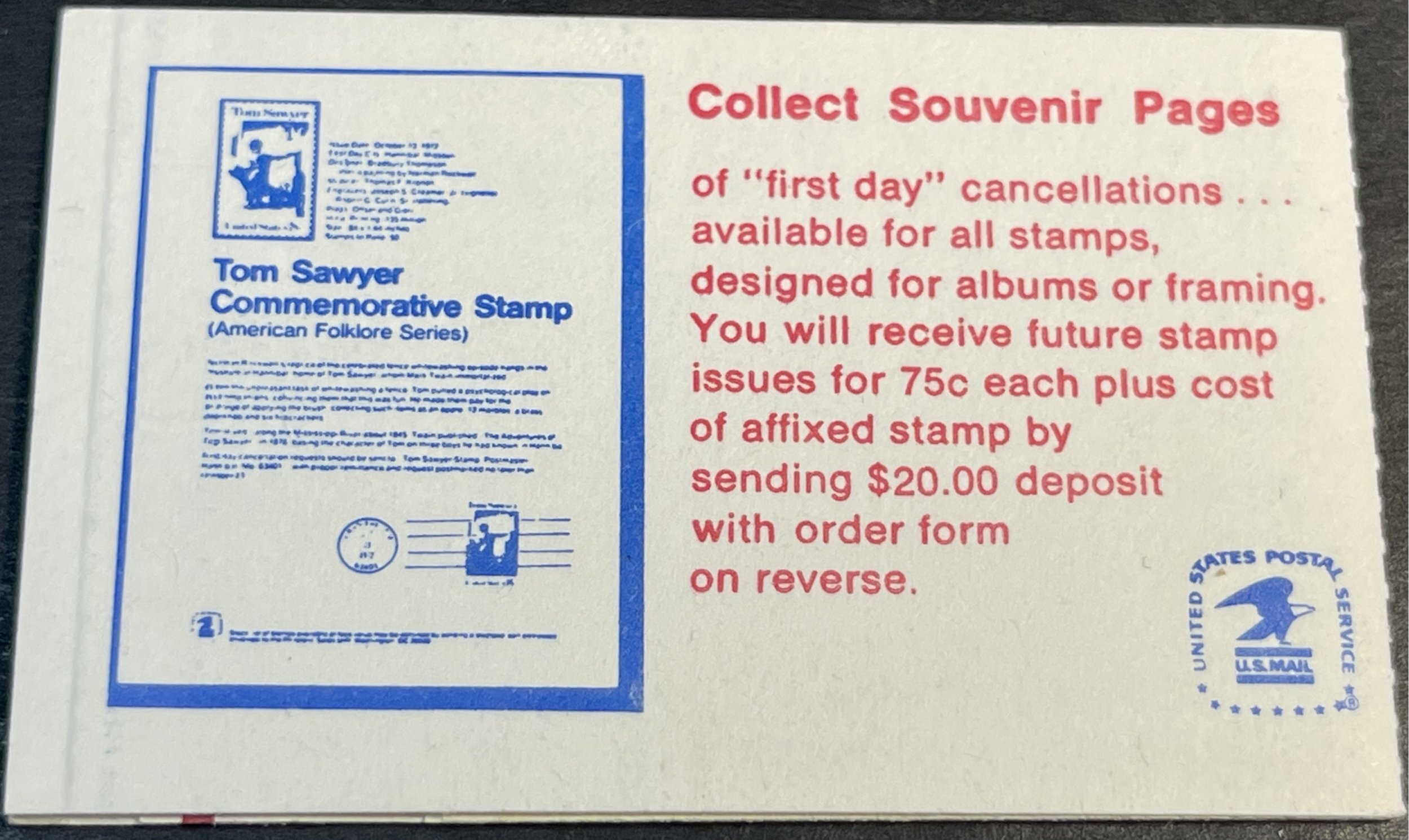 U.S.# Bk117A-Mint/Never Hinged--Complete Booklet/Unexploded--1978 ...