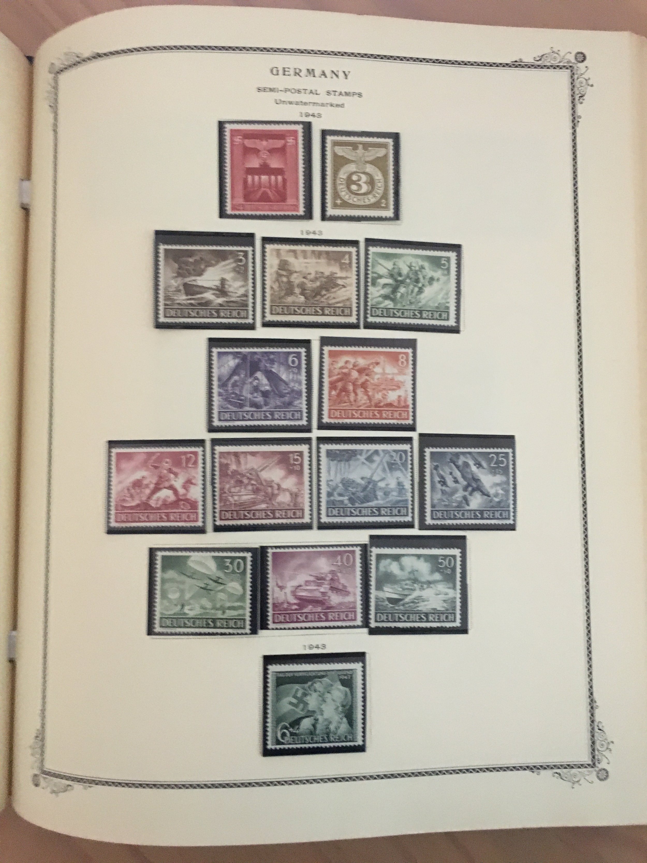 Nice Germany Collection in Scott Specialty album | Europe - Germany ...