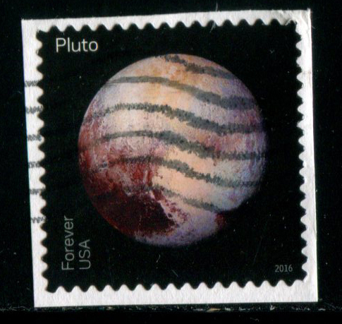 5077 US (47c) Pluto Explored SA, used on paper | United States, General ...