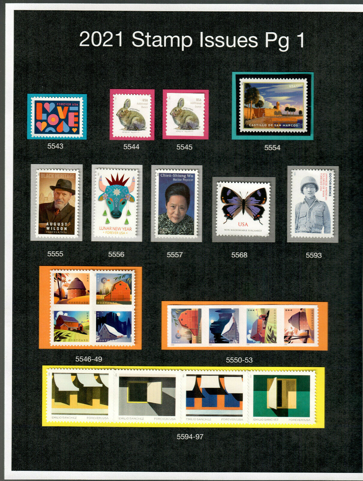 2021 The Complete 2021 Stamp Issues and The BEST BUY !!!!! | United ...