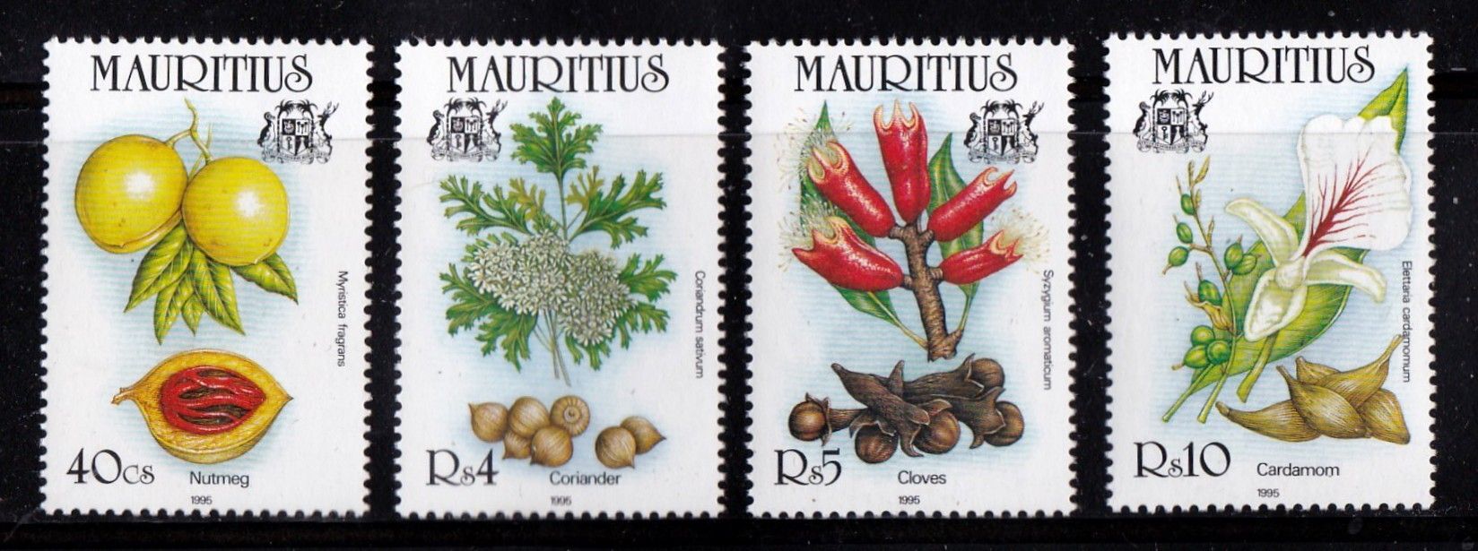 Mauritius stamps #799 - 802, MNH OG, complete set, Flowers | Africa ...