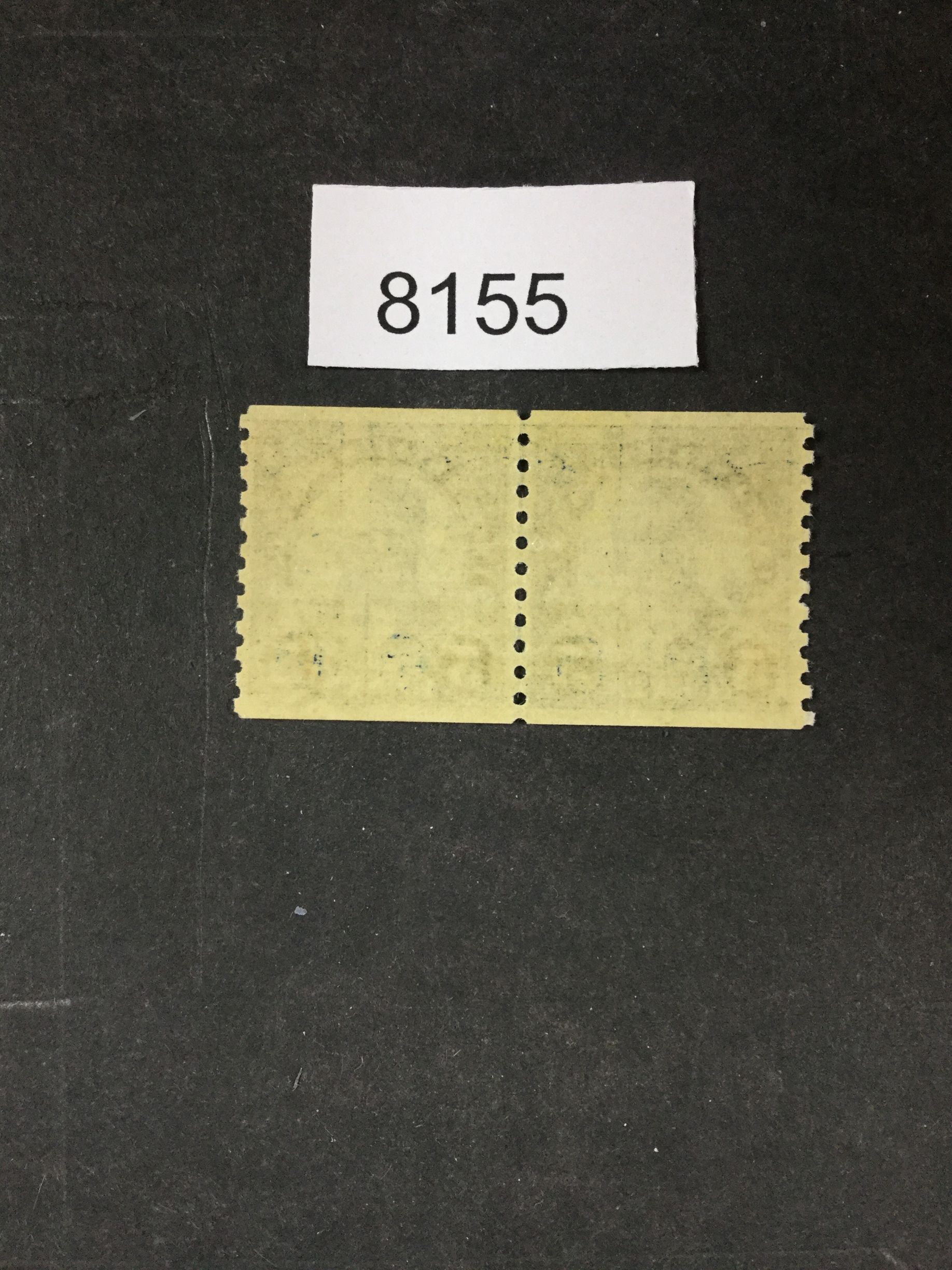 US Stamps # 602 Line Pair Mint OG LH VF/XF LOT #B 8155 | United States ...