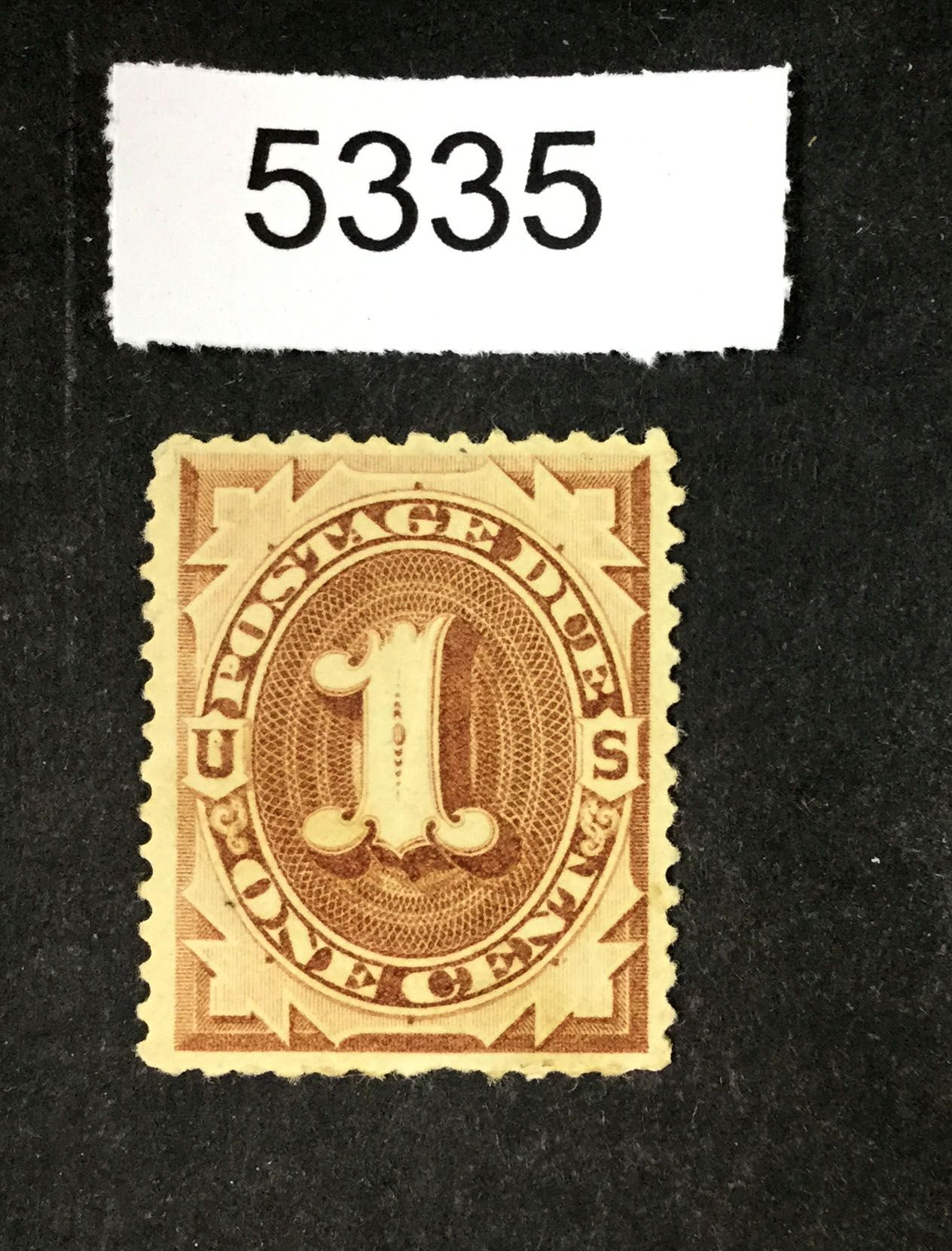 US Stamps #J1 Mint OG NH $260 LOT #5335 | United States, Postage Due ...