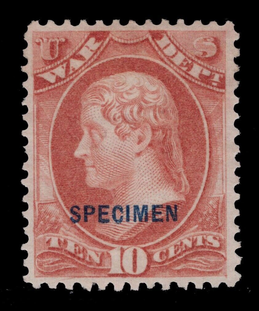 US Stamps #O88S Official Specimen VF LOT #85018* | United States, Back ...