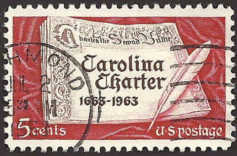 # 1230 Used Carolina Charter | United States, General Issue Stamp ...