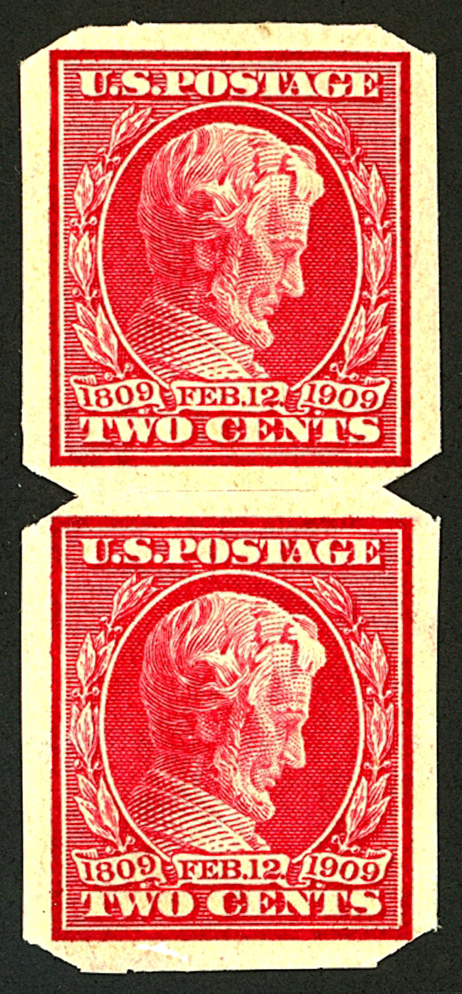 U.S. #368 Mint Pair OG HR Auto | United States, General Issue Stamp ...