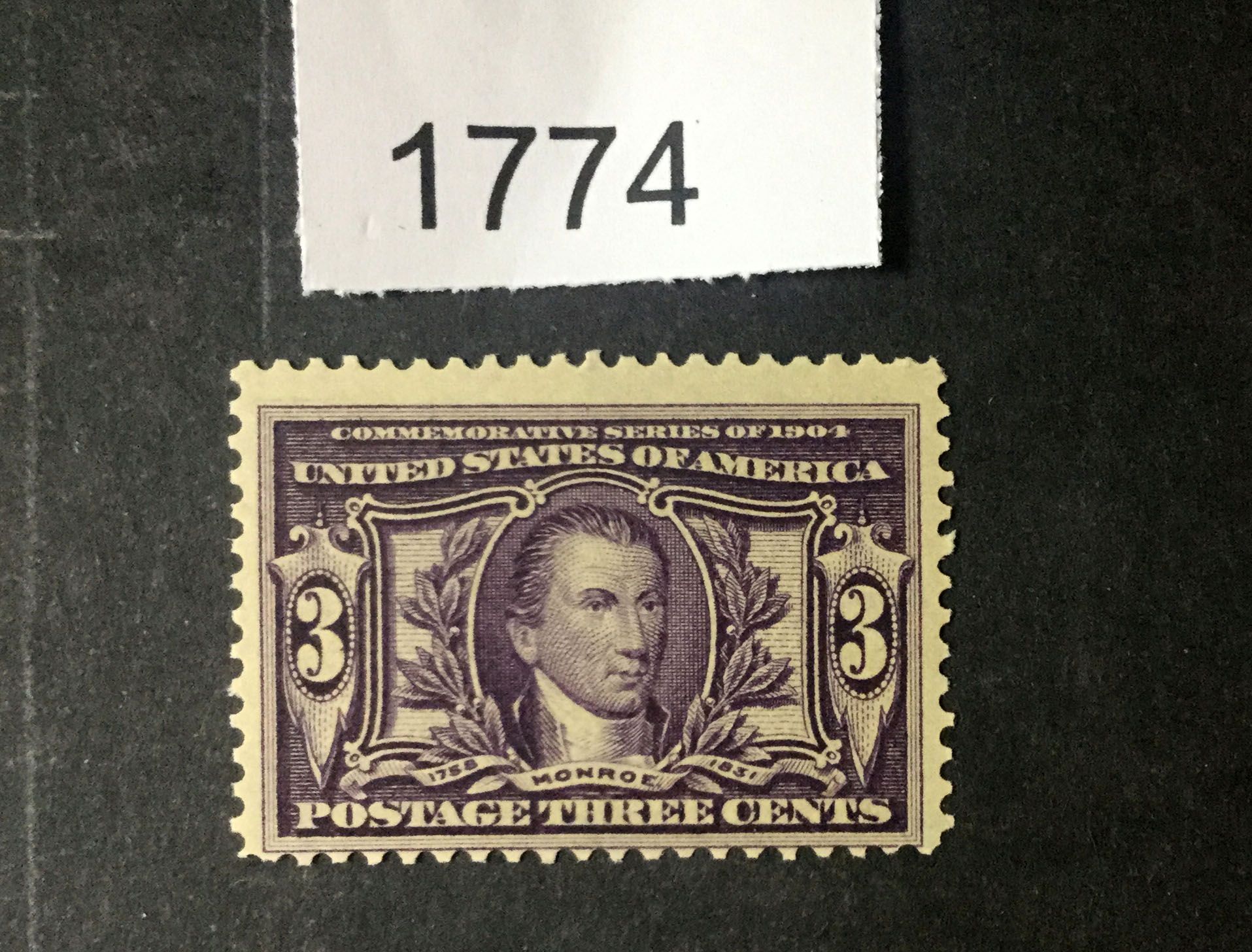 US Stamps #325 Mint OG NH LOT #1774 | United States, General Issue ...