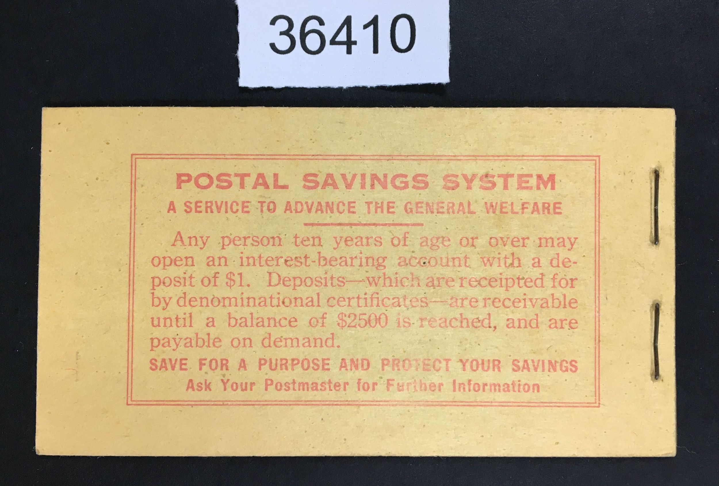 US Stamps # Bk96 Complete Unexploded Booklet Mint OG NH LOT #36410 ...