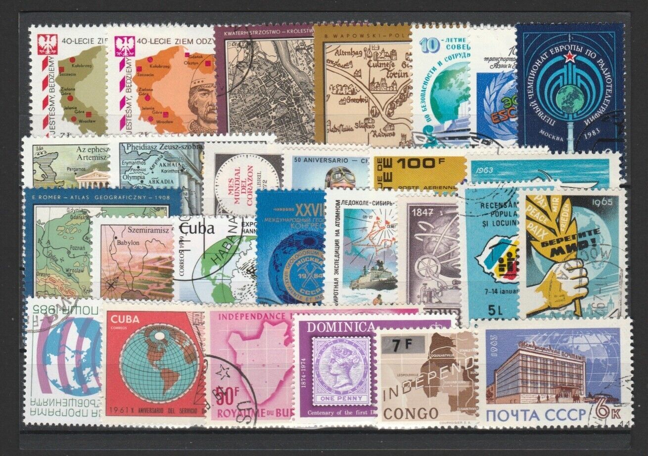 19270 Maps Regions of the World Topical & Commemorative Mint & Used ...