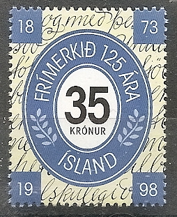 Iceland 865 MNH 1998 First Icelandic Postage Stamp | Europe - Iceland ...