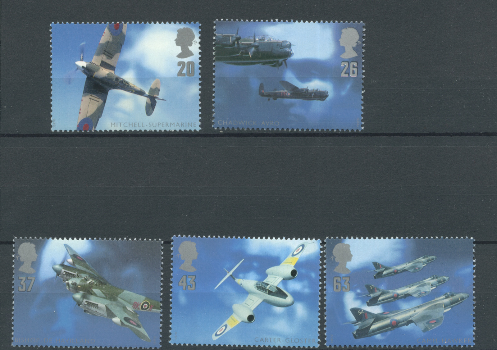 Great Britain 1758-62 MNH cgs | Great Britain, General Issue Stamp ...