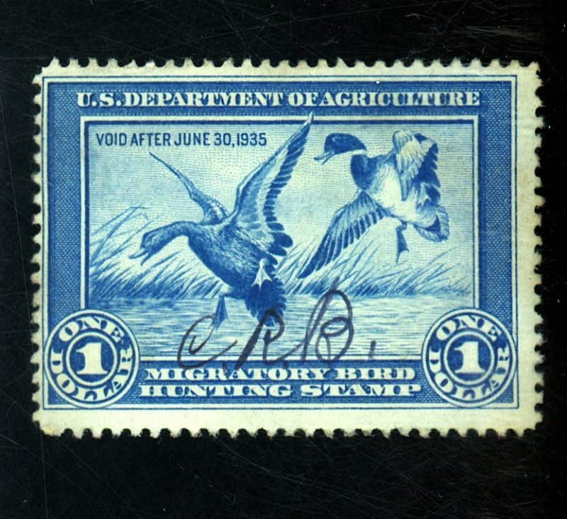 RW1 Used FVF Cat $175 | United States, Duck Stamps - Federal Stamp ...