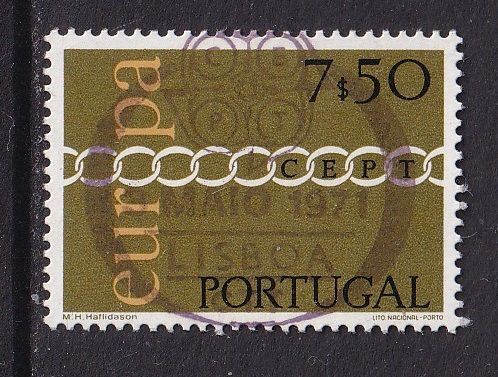 Portugal #1096 used 1971 Europa 7.50e | Europe - Portugal & Colonies ...